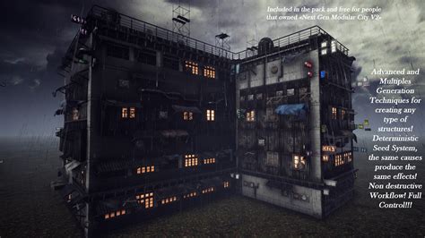 Procedural Building Generator In Blueprints Ue Marketplace