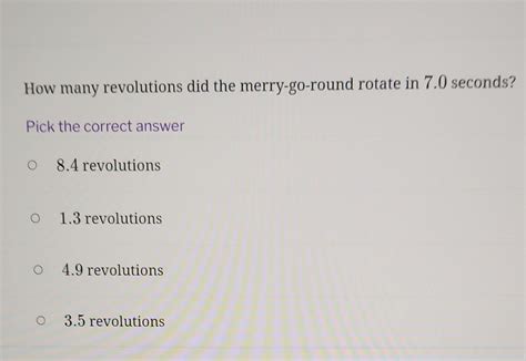 Solved A Merry Go Round Model It As A Flat Disk Is