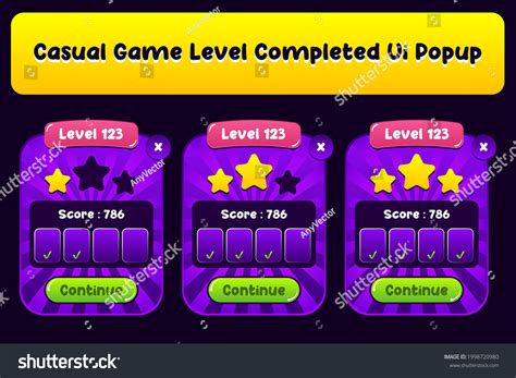 Game Ui Set Buttons Gui Build Stock Vector Royalty Free 1998720980 Shutterstock