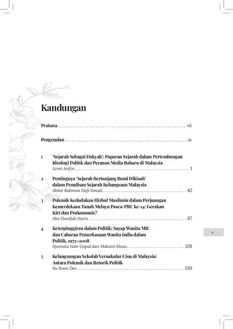 Isu Isu Dan Naratif Baharu Persejarahan Politik Malaysia