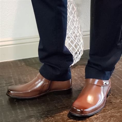 Mens 38901 Classic Ankle High Square Toe Casual Dress Boots Jazame Inc