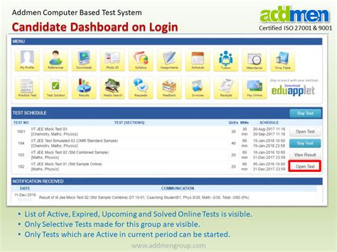 Online Test Software Platform Online Test Management System