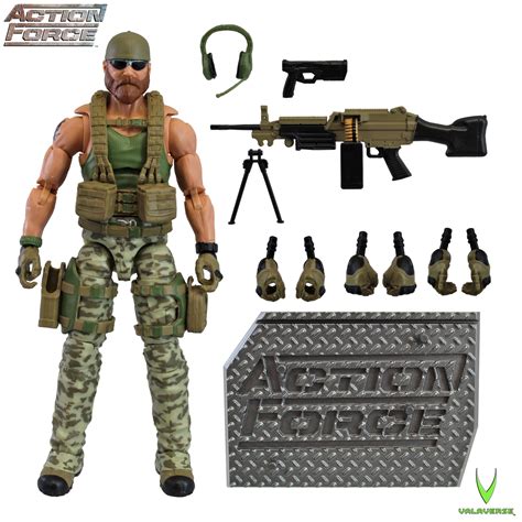 Action Force Trigger Reissue 112 Scale Figure Ninja Toyz