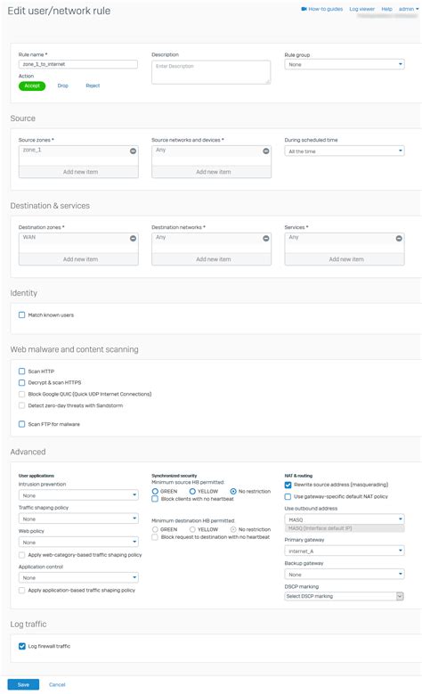 Two Different Wan Connections Each For A Separate Zone Discussions Sophos Firewall Sophos