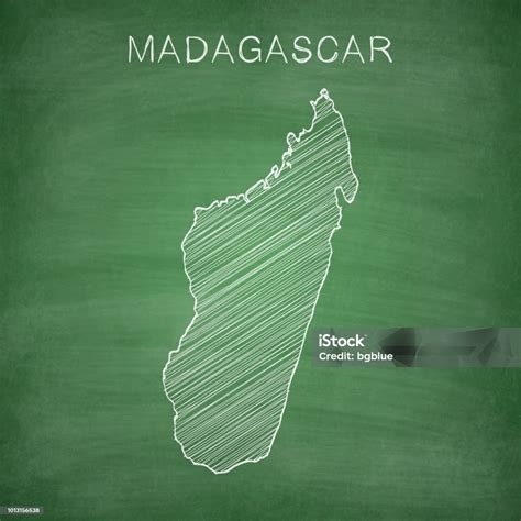 칠판칠판에 그려진 마다가스카르 지도 0명에 대한 스톡 벡터 아트 및 기타 이미지 0명 교육 국가 지리적 지역 Istock