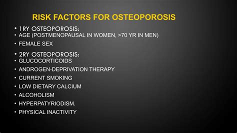 Etiology Of Osteoporosis In Elderlypptx