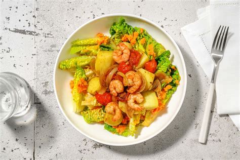 Kreolische Kartoffel Bowl Mit Garnelen Rezept Hellofresh