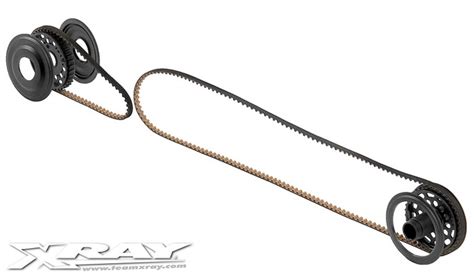 Red RC Xray T2009 38T Conversion Set