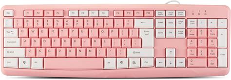 Guiheng Wired Computer Keyboard Plug Play Usb Silent Touch Chiclet Keys Large