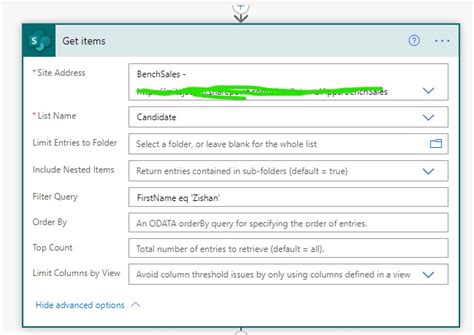 sharepoint query not retrieving all items power platform community