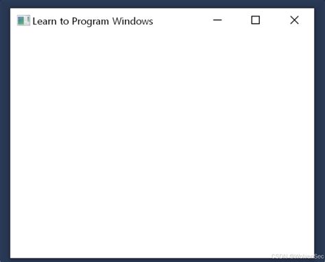 Win32：窗口概念所有者窗口 Csdn博客