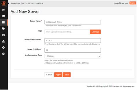 Jetbackup Management Console Now With Jetbackup 5 Support Jetbackup