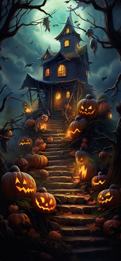 Haunted House Cool Scary Wallpapers Halloween Wallpapers 4k