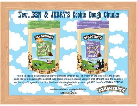 Cookie Dough Chunks From Ben And Jerrys Butterfield And Vallis