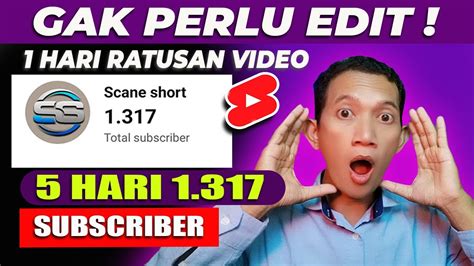Ide Konten Tanpa Editcara Membuat Video Short Di Youtube1 Hari Buat