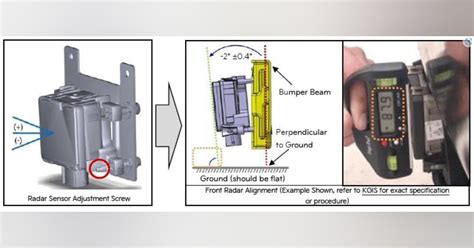 Fixing Kia Front Radar Sensor Alignment Vehicle Service Pros