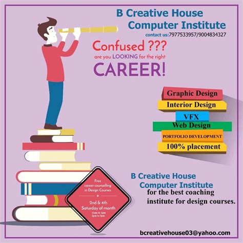 B Creative House Computer Institute On Linkedin Graphicdesign Interordesign Vfx Design