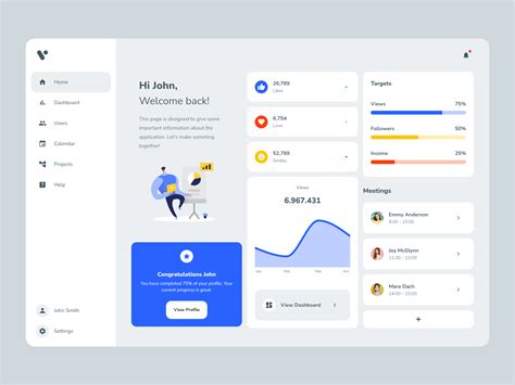 React Material Admin Dashboard Home Light By Venge On Dribbble