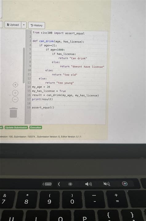 Solved From Cisc108 ﻿import Assertequaldef Candrinkage
