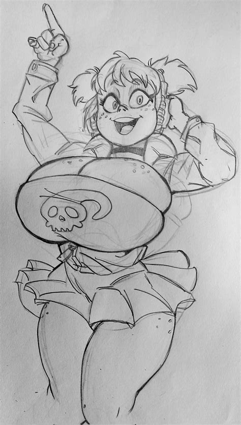 Rule 34 Cleavage Dj Hellonearthiii Hellonearthiii Huge Breasts Scarstuff Twintails 7428328