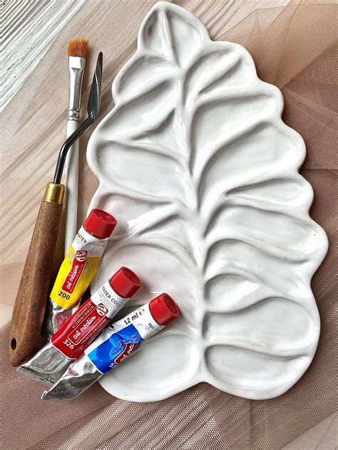Handmade Ceramic Palette Handmade Ceramics Clay Pottery Ceramics