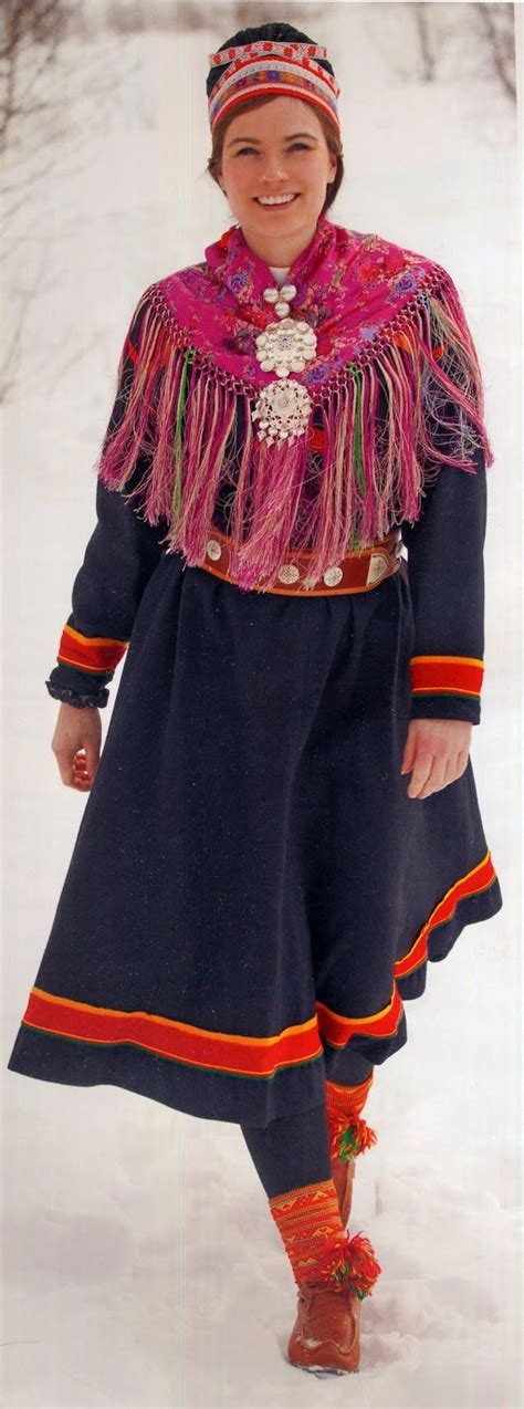 Folkcostumeandembroidery Overview Of Saami Costume Dress Culture