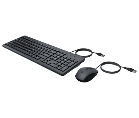 Hp 150 Usb Wired Chiclet Keyboard And Mouse Combo For Desktop And Laptop 240j7aa Shop India