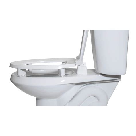 Centoco Ada Compliant 3 In Raised Elongated With Cover Toilet Seat In