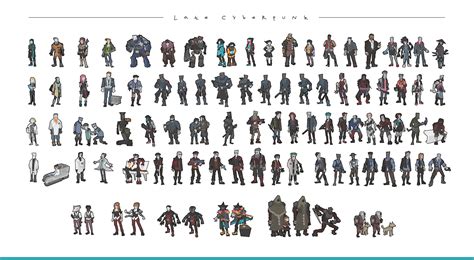 Horde Of Vector Chars On Behance