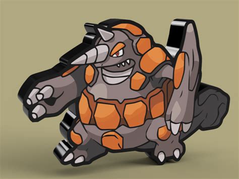 Rhyperior Lightbox By Sitsero Makerworld