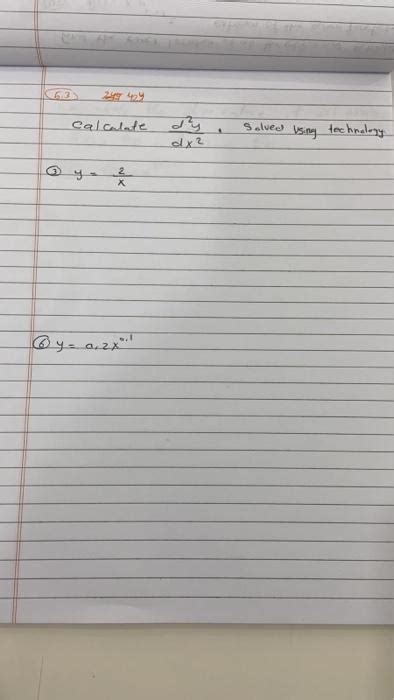 Solved Calculate Solvee Dy Dx Using Technology X Chegg Com