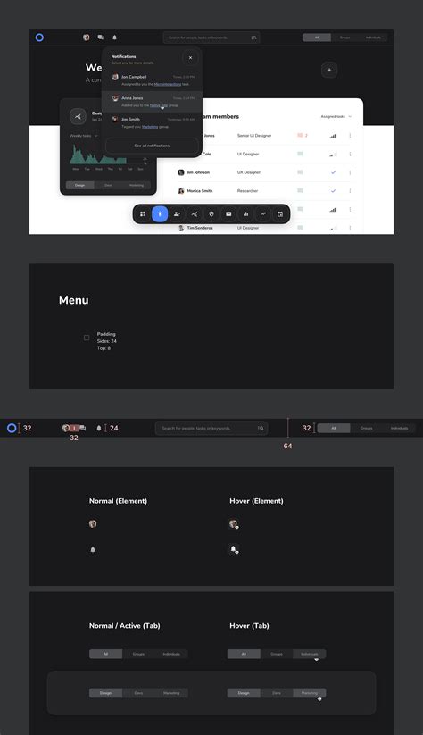 RoundUI Design System On Behance