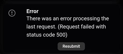 anyone else get this error message when trying to generate a different
