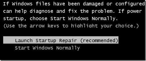 Memperbaiki StartUp Windows Tanpa DVD Instalasi Windows