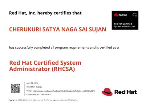 Rhcsa Redhatcertified Linuxadmin Techmilestone Keepbuilding