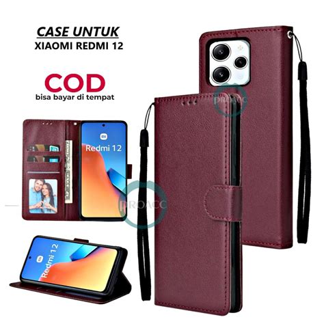 Jual Case Hp For Xiaomi Redmi Premium Flip Wallet Flip Case Magnet Casing Flip Cover Dompet