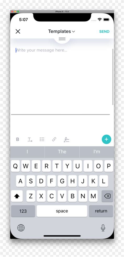 Image React Native Rich Text Editor Hd Png Download 819x1665