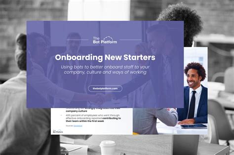 Onboarding Playbook The Bot Platform