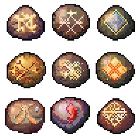 Premium Photo A Set Of Different Symbols For The Game