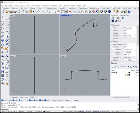 A Mess When Exporting Polylines To Dwg Rhino For Windows Mcneel Forum