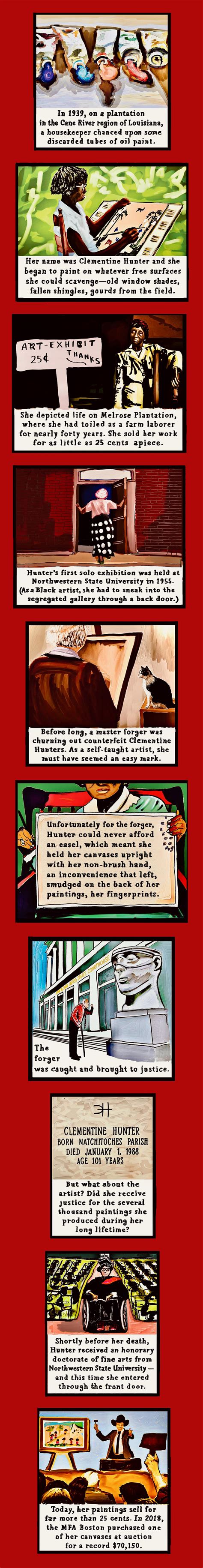 Remembering Clementine Hunter The Boston Globe