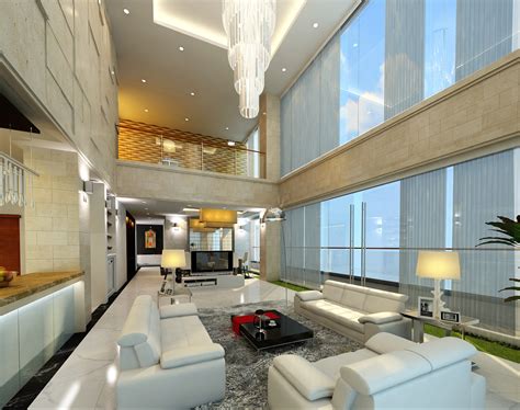 3d Model Detail Luxury Penthouse 3d Model