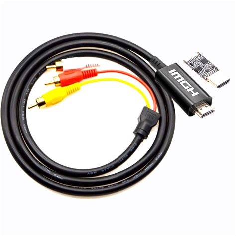 Hdmi To Rca Cable Hdmi Male To 3 Rca Female Av Cable Video Audio