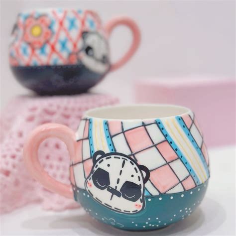 Panda Mug Etsy