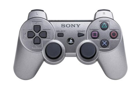 sony oem dualshock 3 wireless controller metallic grey for playstation 3 ps3 gra