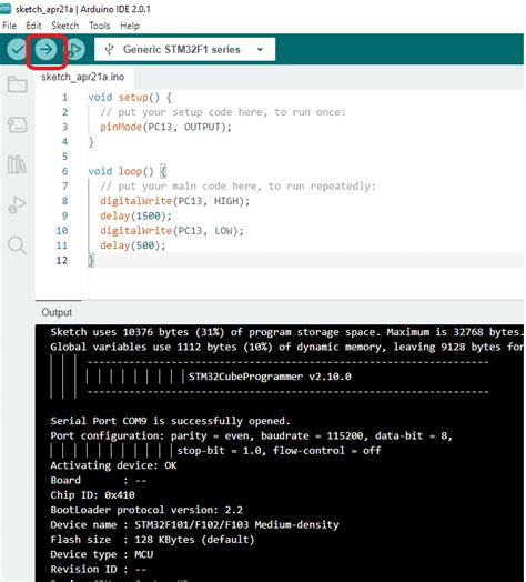 Bluepill Arduino Uart Programming Phipps Electronics