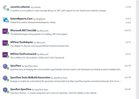 Extent Reports On Net Core Is Not Generated With Latest Specflow