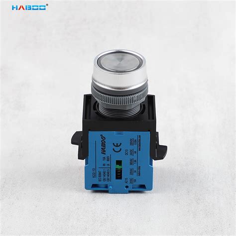 22mm Industrial Spring Return Switch Control Push Button Latching China Push Button Switch And