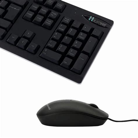 Hasons Typo Fusion Computer Keyboard Mouse Wired Combo At Rs 1199 Set