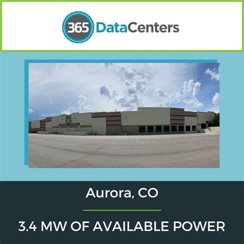 365 Data Centers On Linkedin Aurora Datacenter 365datacenters Colocation Data Technology